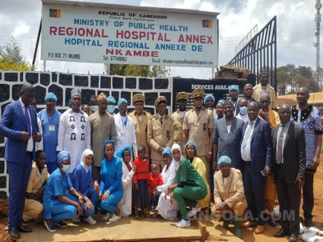 Le Gouverneur du Nord-Ouest visite l’hôpital annexe de Nkambe ...